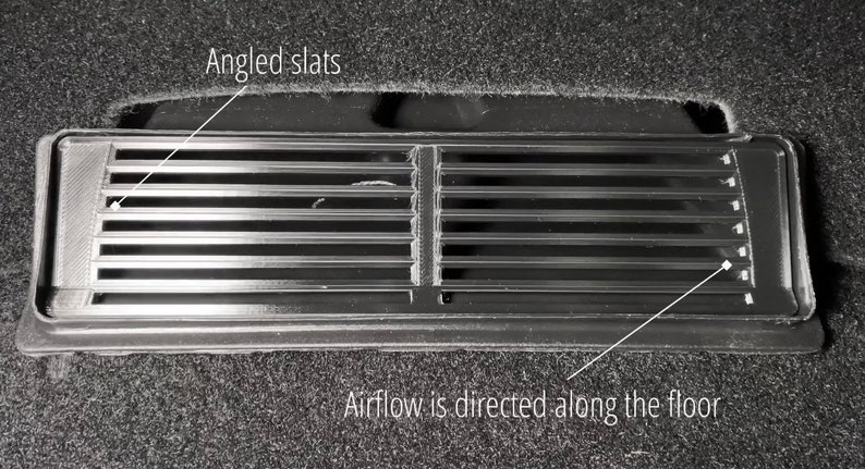 2020-2023 Tesla Model Y Rear Vent Insert/cover set LR & Performance - Etsy