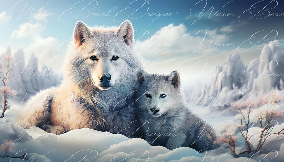 Arctic Wolf Design: JPG-PNG Digital Download - Etsy