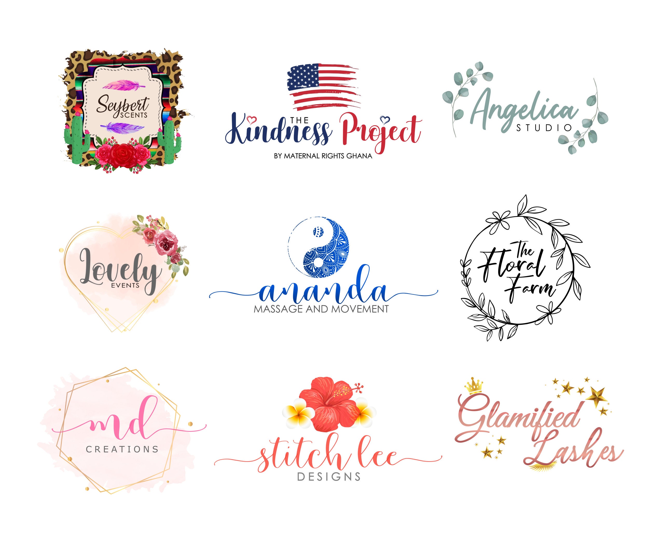 Custom Logo Design Business Logo Custom Logo Business | Etsy