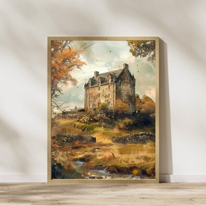 Outlander Inspired Digital Print Package , Scottish Highlands Landscape ...