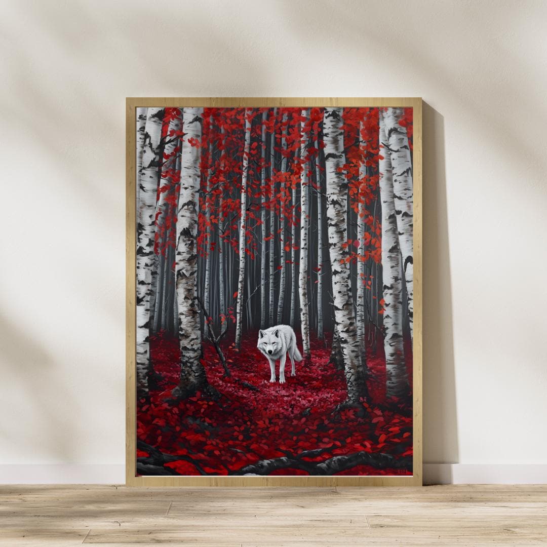 Blood Forest, Blood and Ash, Jennifer L Armentrout Inspired Wall Print ...