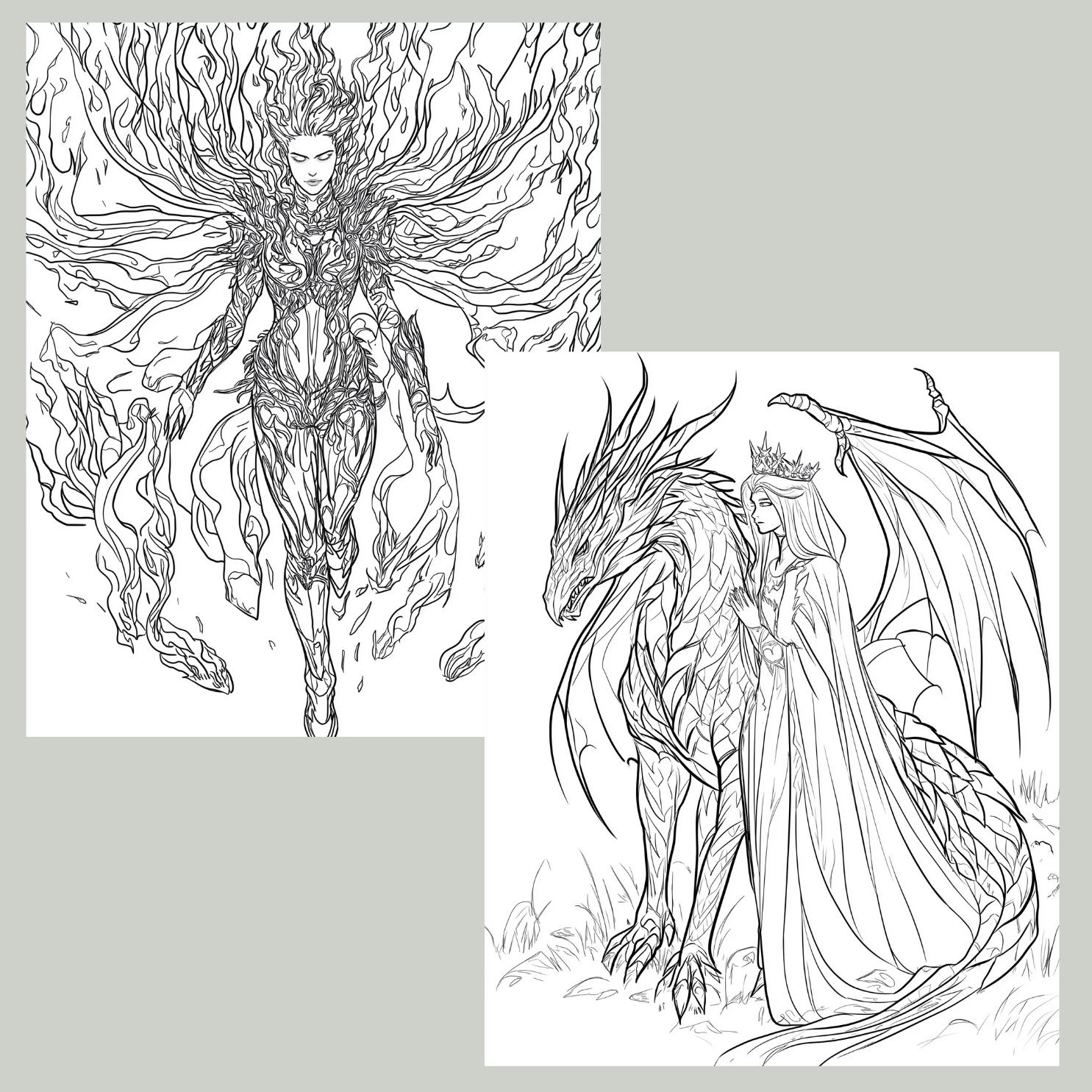 Throne of Glass Inspired Coloring Pages, TOG , Sarah J Maas, DIGITAL ...