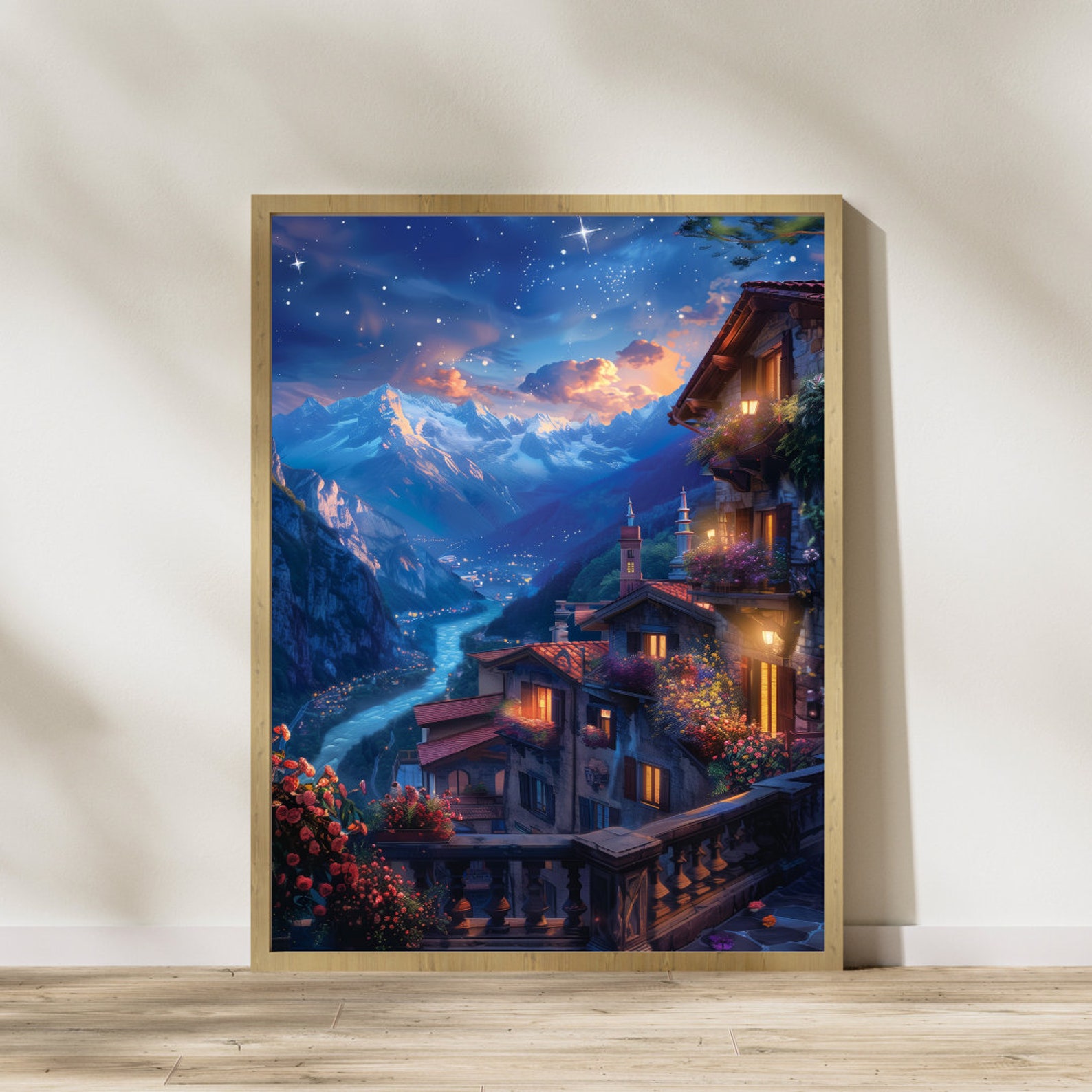 ACOTAR Night Court Print Package, Feyre Rhysand Art, Wall Art, Court of ...