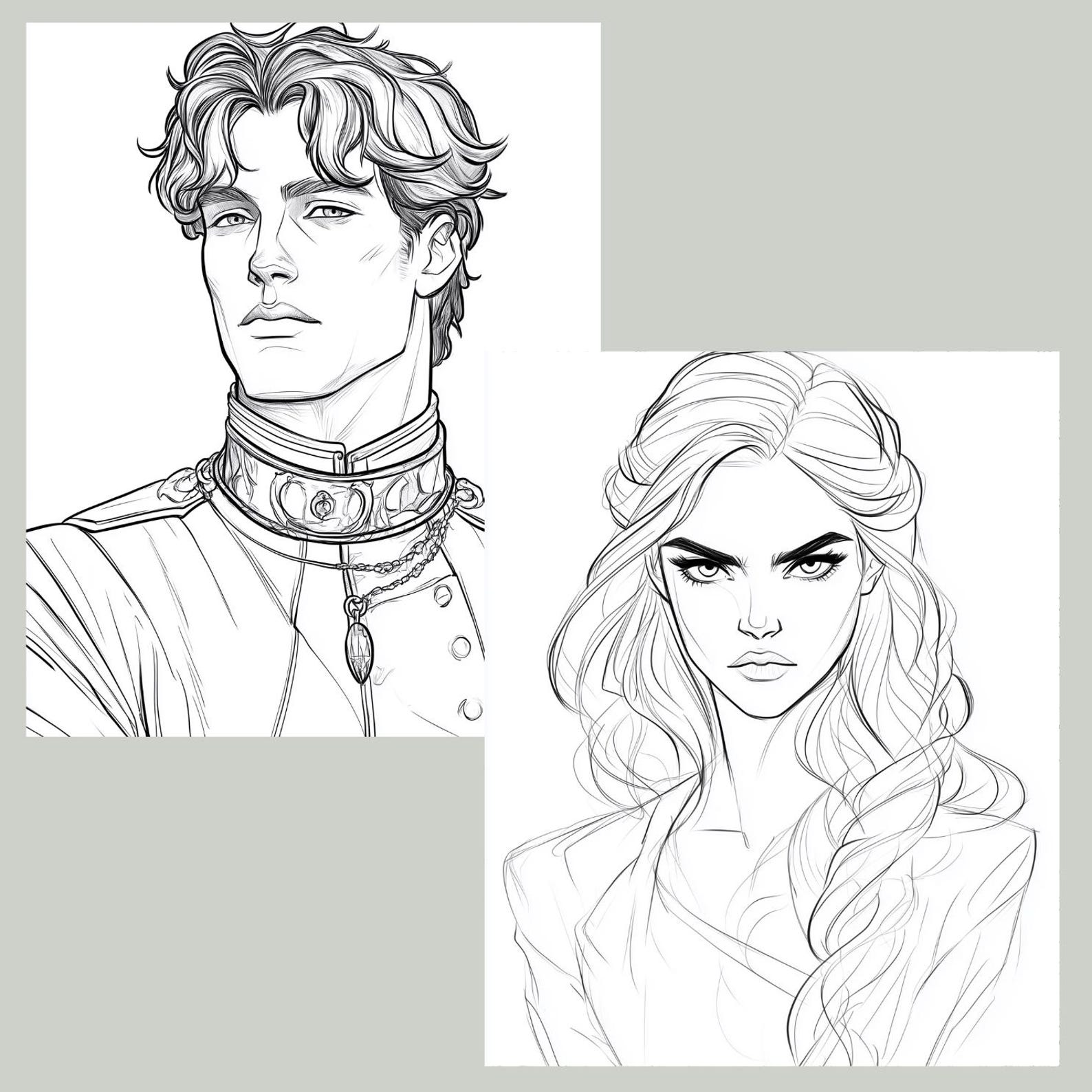 Throne of Glass Inspired Coloring Pages, TOG , Sarah J Maas, DIGITAL ...