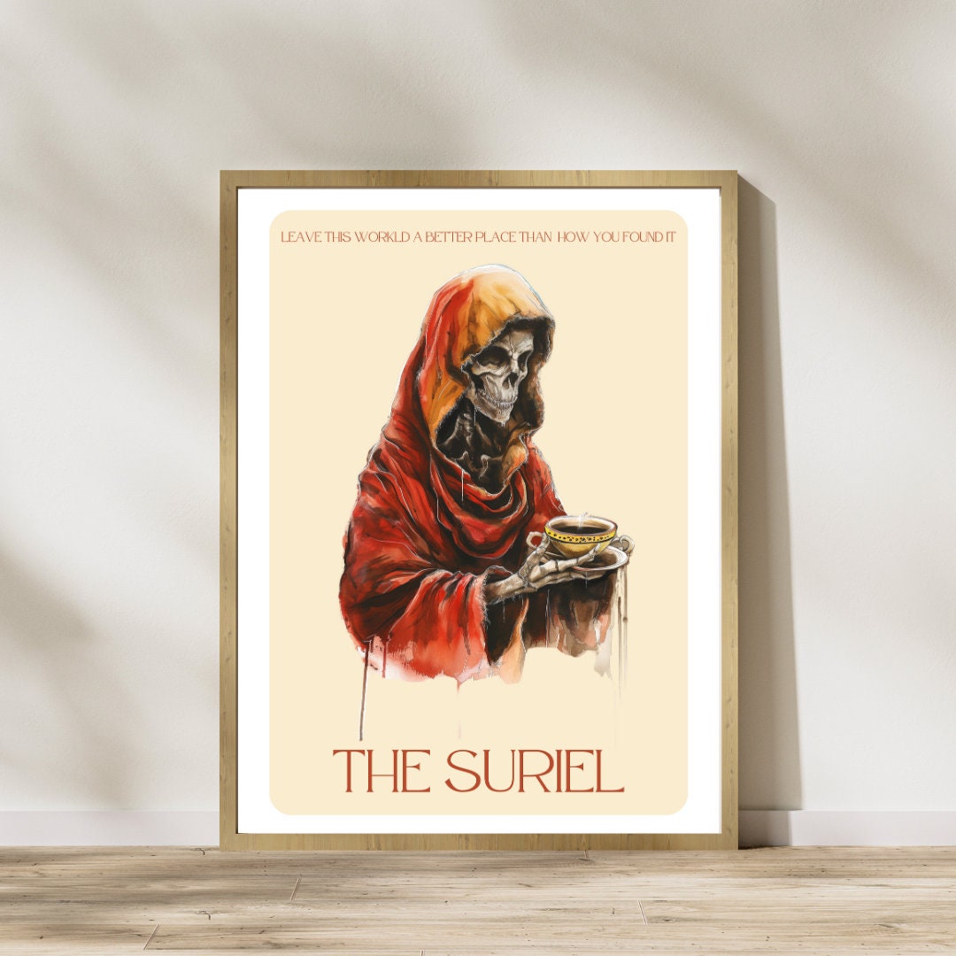 ACOTAR the Suriel Character Card, Court of Thorns & Roses, Sarah J Maas ...