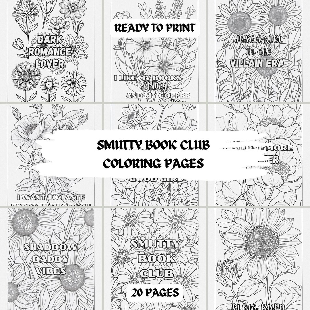Smutty Coloring Book, STFUATTDLAGG Coloring Pages, Spicy Quotes ...