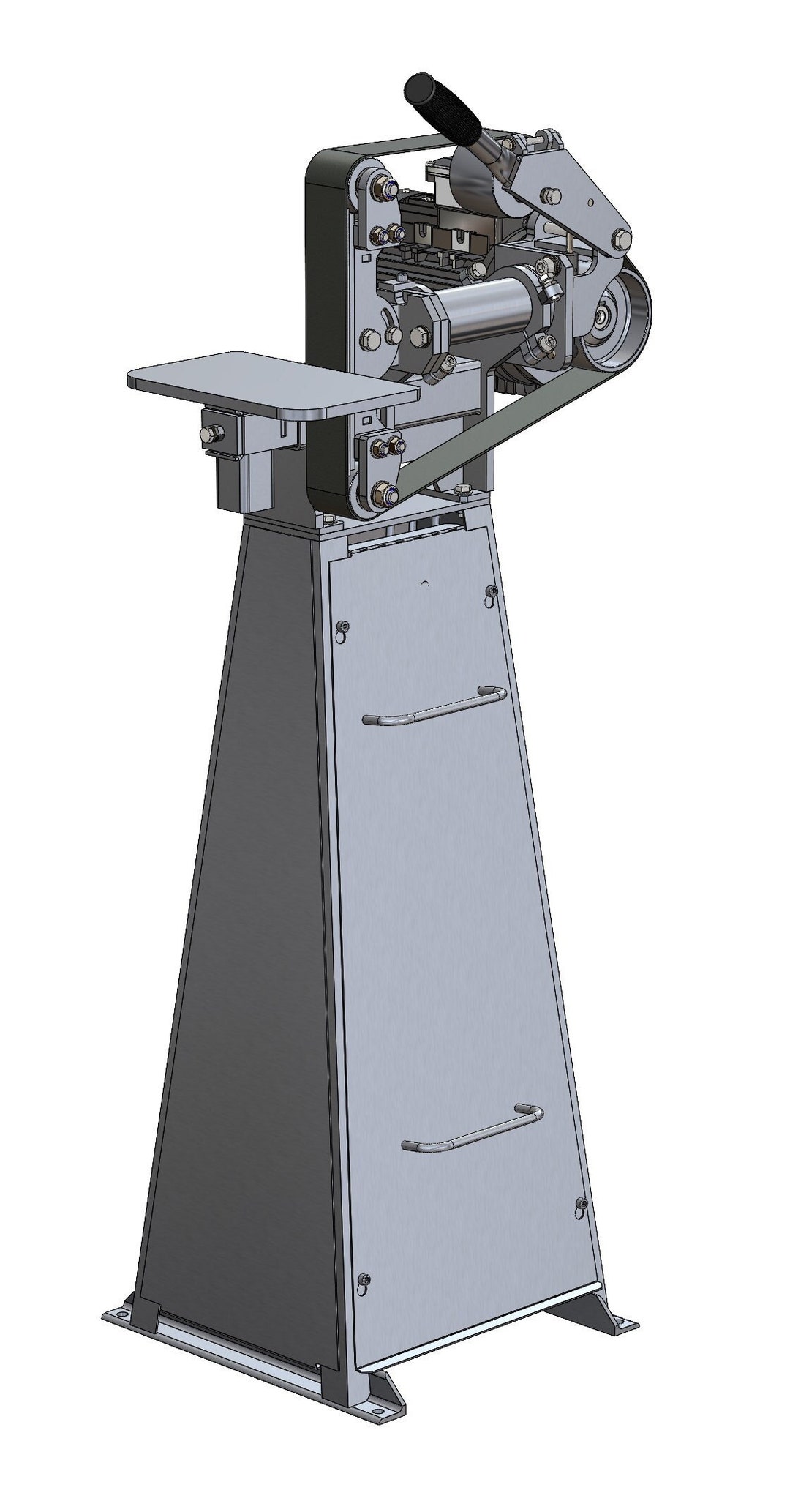 Compact 2"x48" Belt Grinder Plans - Etsy