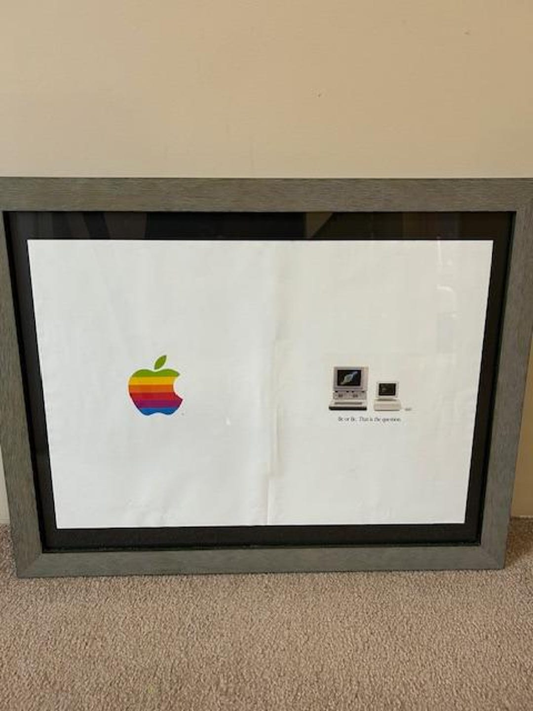 ORIGINAL Vintage Apple Computer "iie or Iic. That is the Question ...