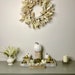Neutral Fall Boho Style Front Door Wreath Autumn Cream and - Etsy