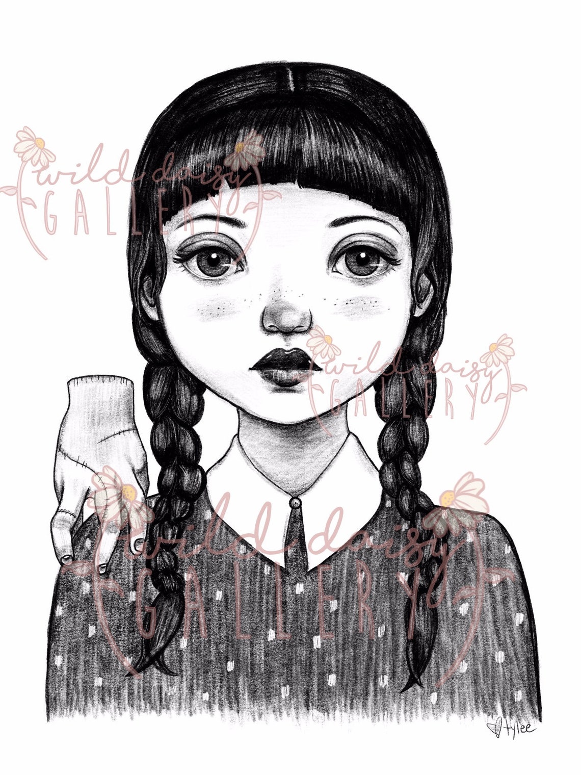 Wednesday Addams Printable Poster Digital Download Digital - Etsy