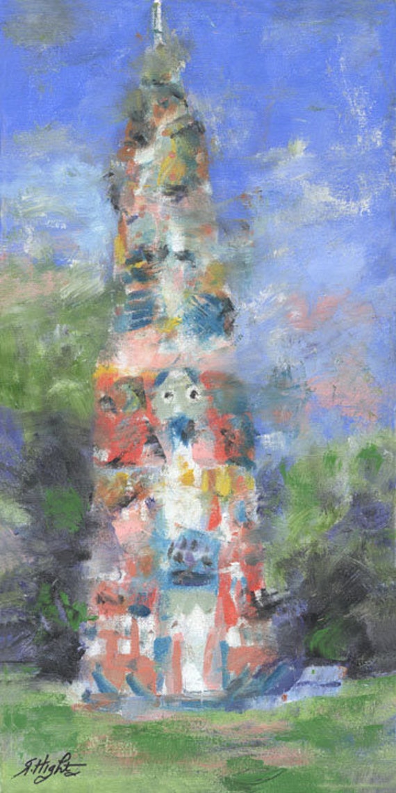 Rt 66 Ed Galloway Totem Pole Park | Etsy