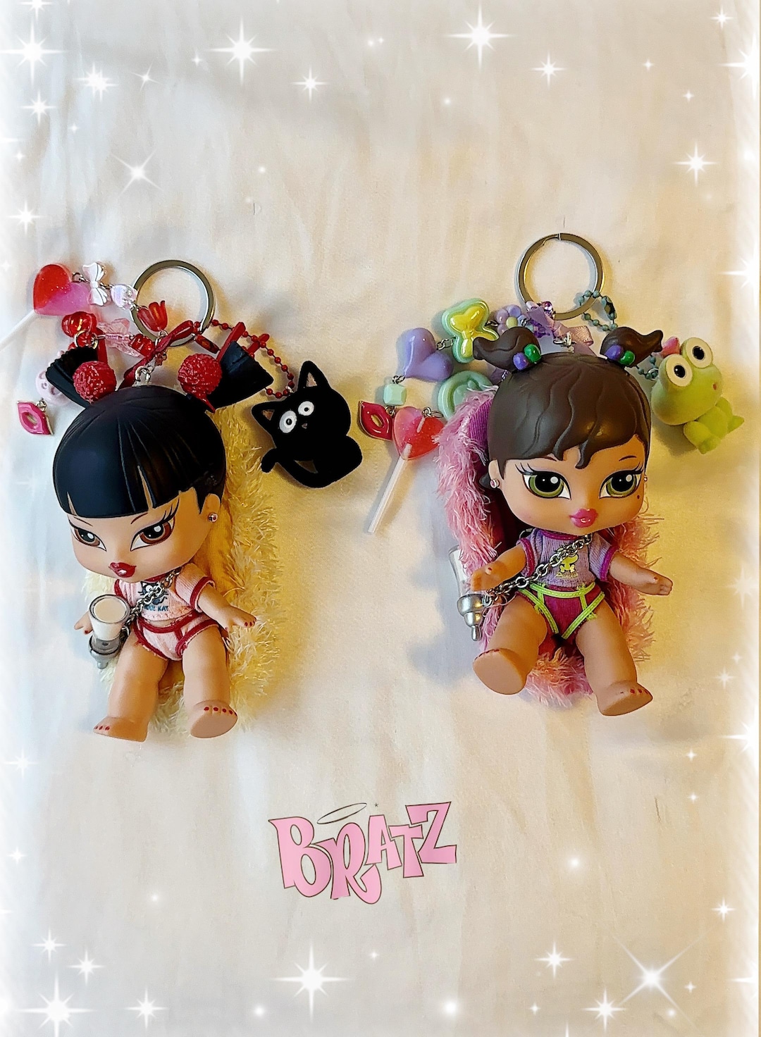 Bratz Babyz Doll Keychains Purse Bag Charms Jewelry Accessories Y2k ...