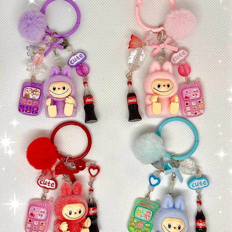 Labubu Bag Charm - Etsy