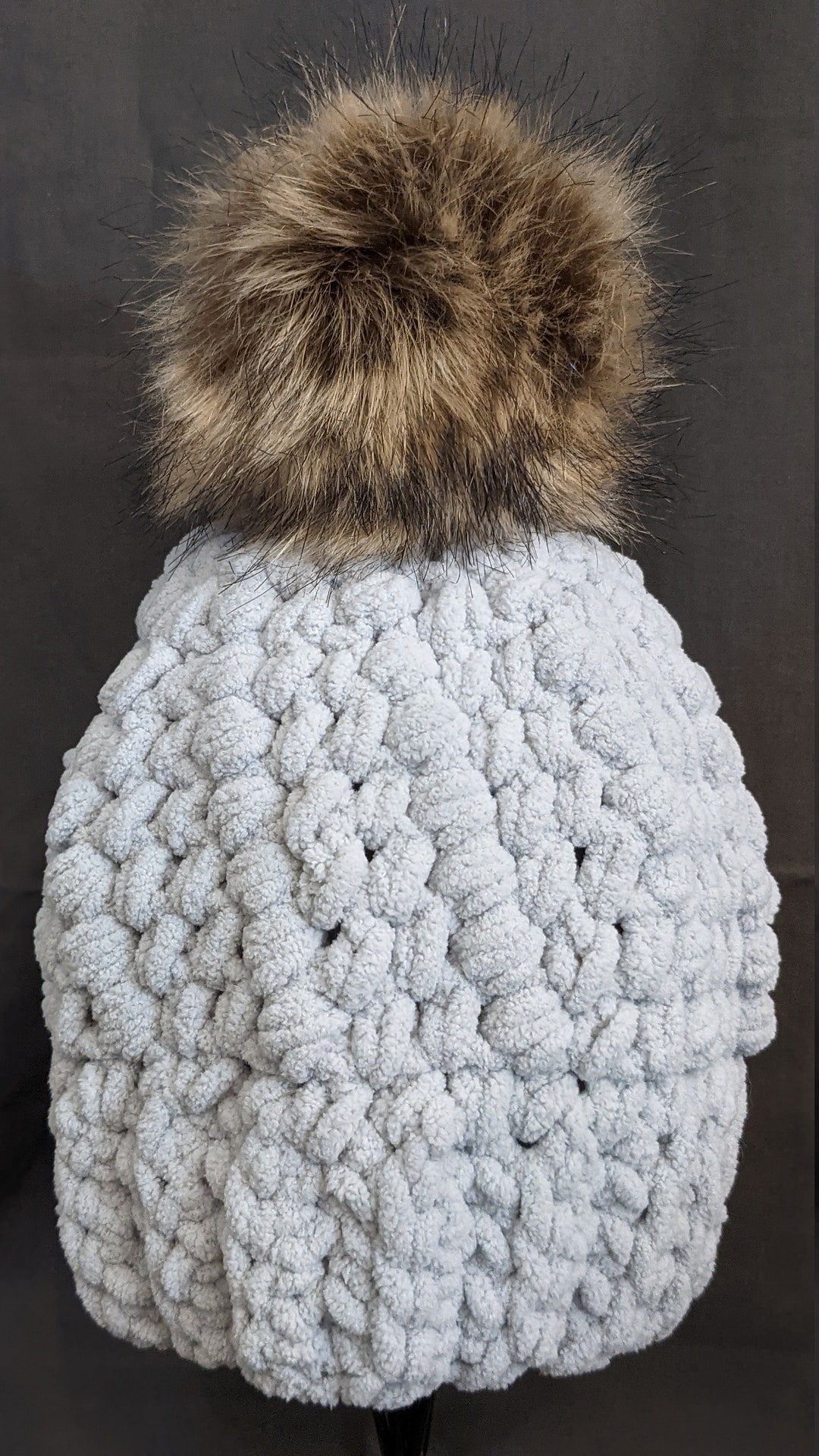 Lefty Bobble Hat With Custom Pom Color - Etsy