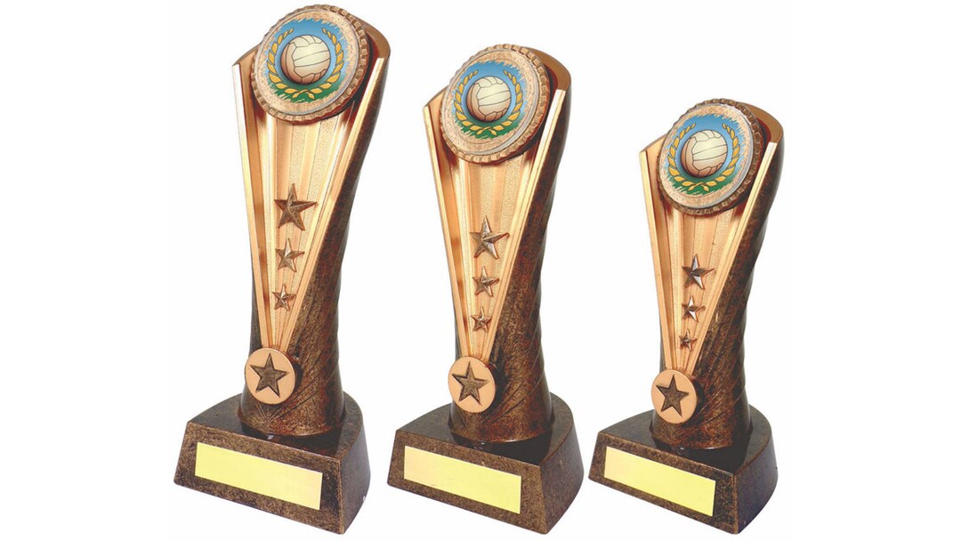 Netball Award Trophy - Personalized Engraving - Custom Inserts - Etsy