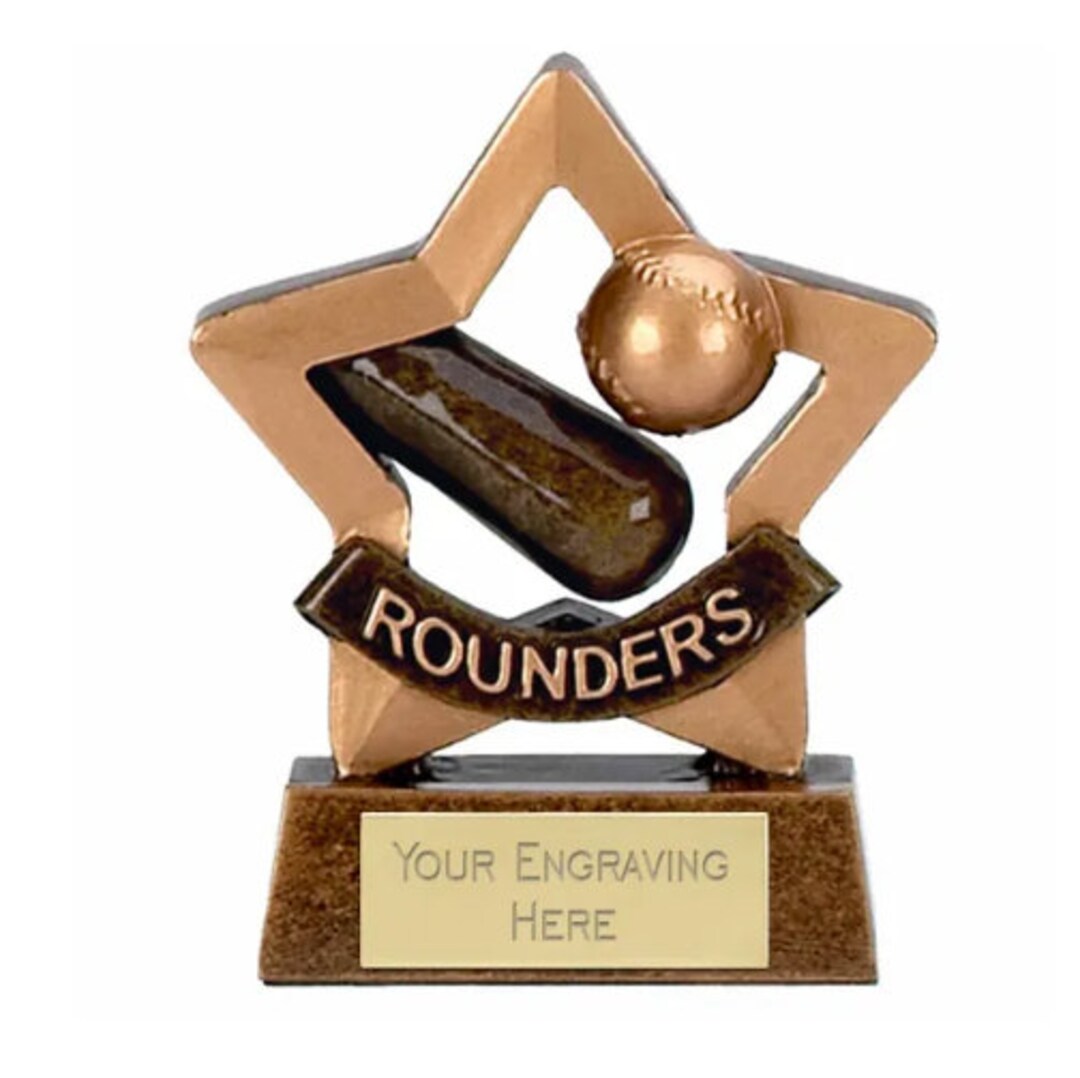 Rounders Award Trophy - Personalized Engraving - Etsy
