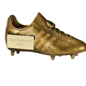 Football Boot Award Trophy - Personalized Engraving - Custom Insert - Etsy