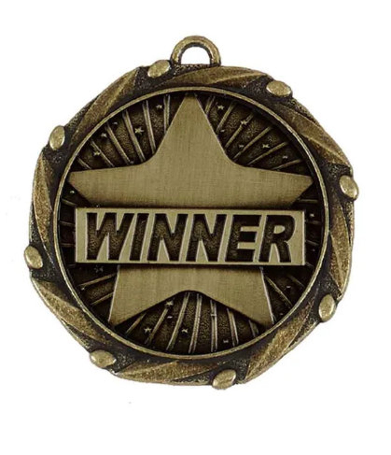 Winner Medal With RWB Ribbon- 45MM (1 3/4") - Engravable - Etsy