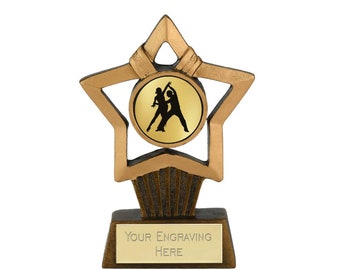 Dance Trophy Award With Logo & Wording for Dance Schools, Corporate ...