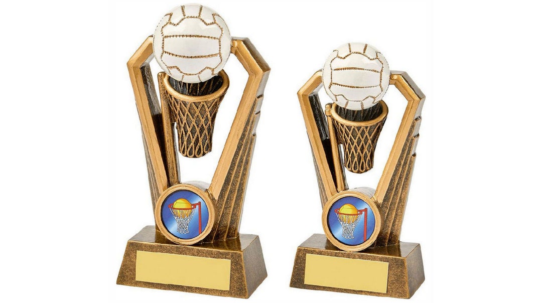 Gold Netball Award Trophy - Personalized Engraving - Custom Insert - Etsy