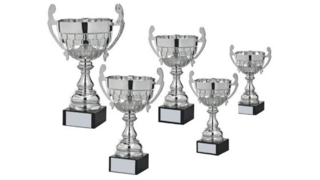 Silver Metal Trophy Cup - Personalized Engraving - Etsy
