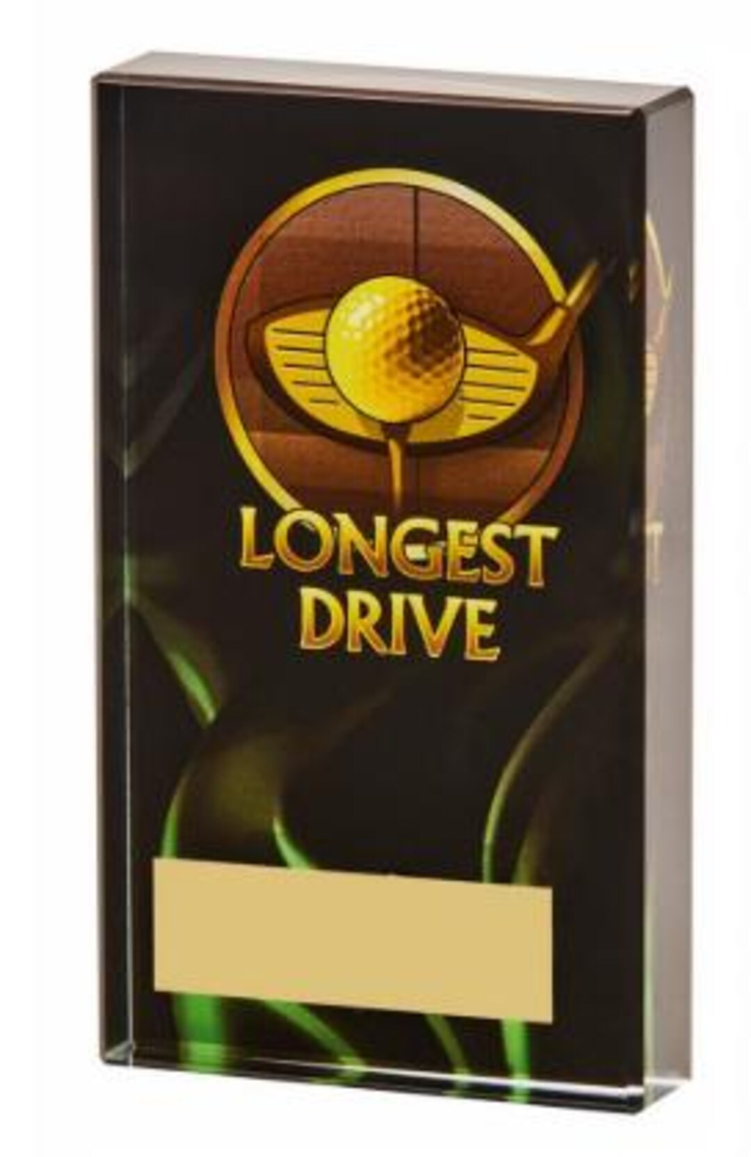 Golf Longest Drive Glass Award - Personalized Engraving - Etsy