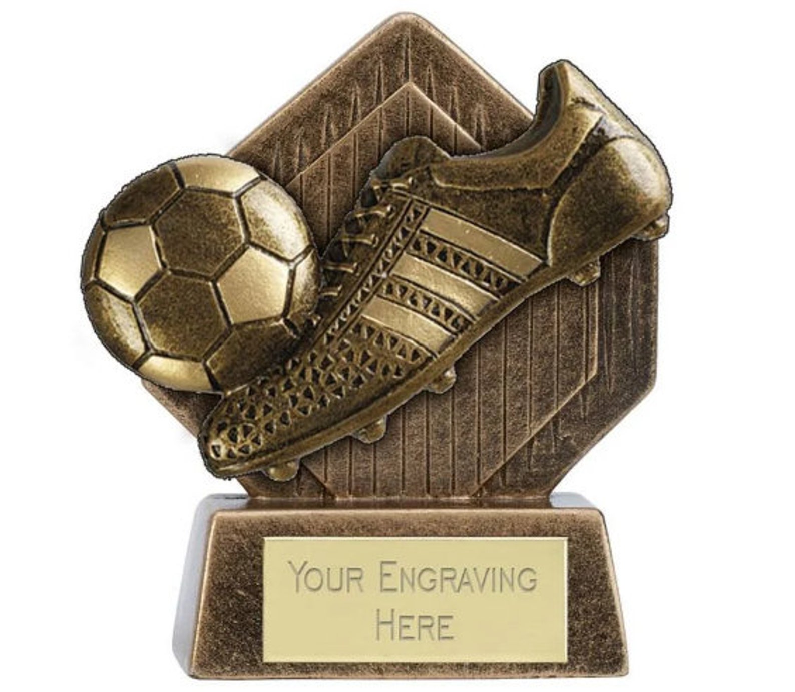 Football Boot and Ball Award - Personalised Engraving - Etsy UK