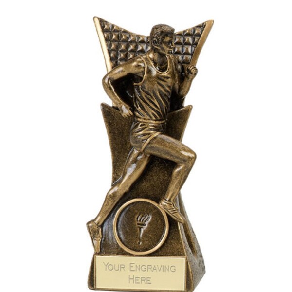 Running Trophy - Etsy