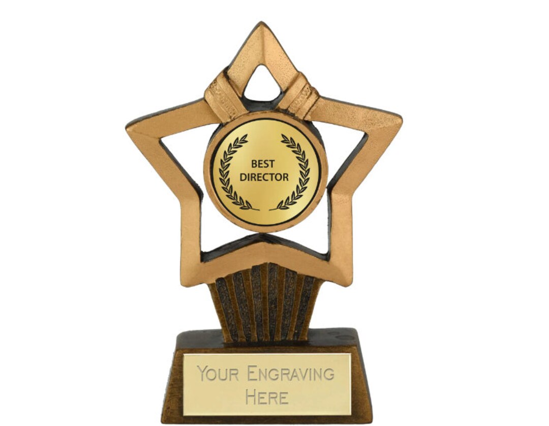 Best Director Award Trophy - Personalized Engraving - Etsy