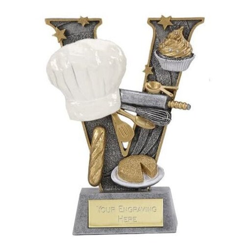 Cooking Baking Trophy Award Best Cooker Award Personalized - Etsy