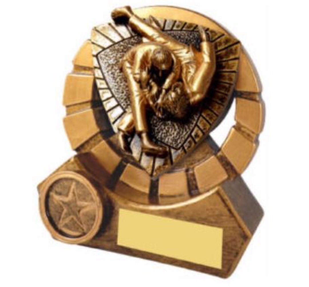Judo Award Trophy - Personalized Engraving - Custom Insert - Etsy