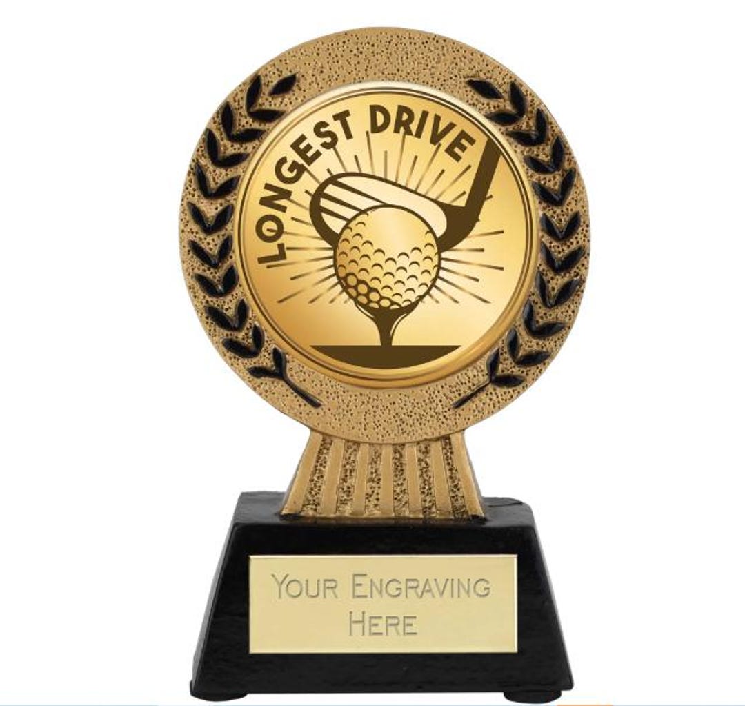Golf Longest Drive Ball Award - Personalized Engraving - Etsy