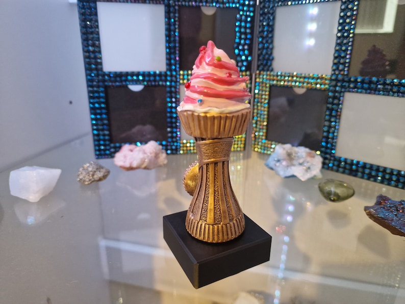 Cupcake Award - Personalized Engraving - Custom Insert - Etsy