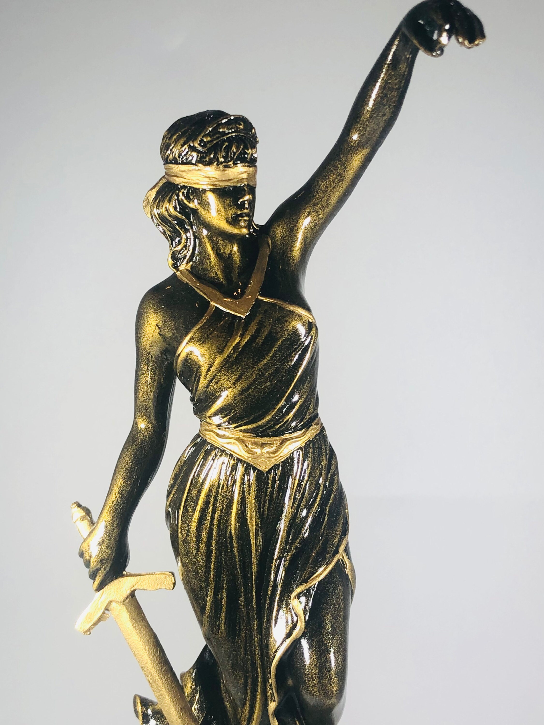 Lady Justice Award Trophy - Personalised Engraving - Etsy