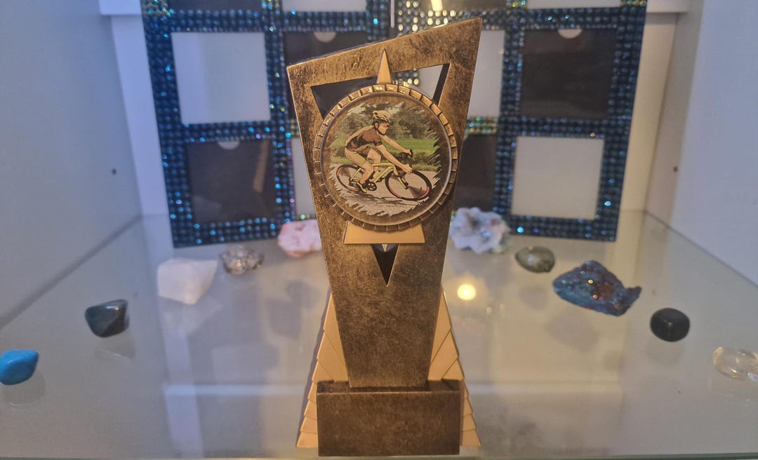 Cycling Award Trophy - Personalized Engraving - Etsy