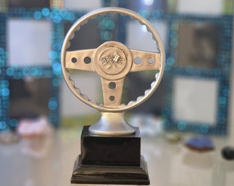 11" Steering Wheel Trophy Personalized Free - Etsy