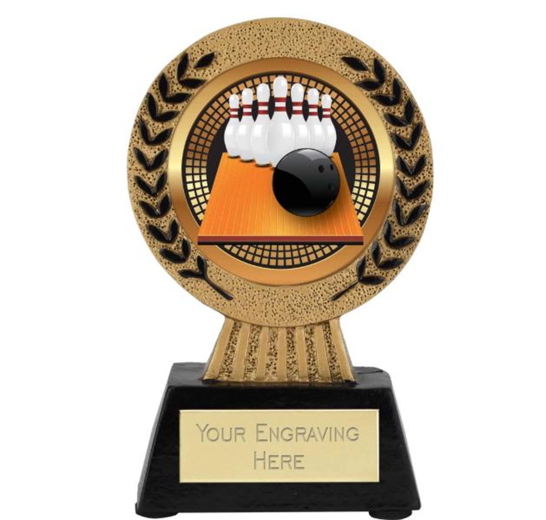 Ten Pin Bowling Award - Personalized Engraving - Etsy