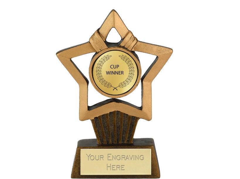 Winner Cup Award Trophy Personalized Engraving - Etsy