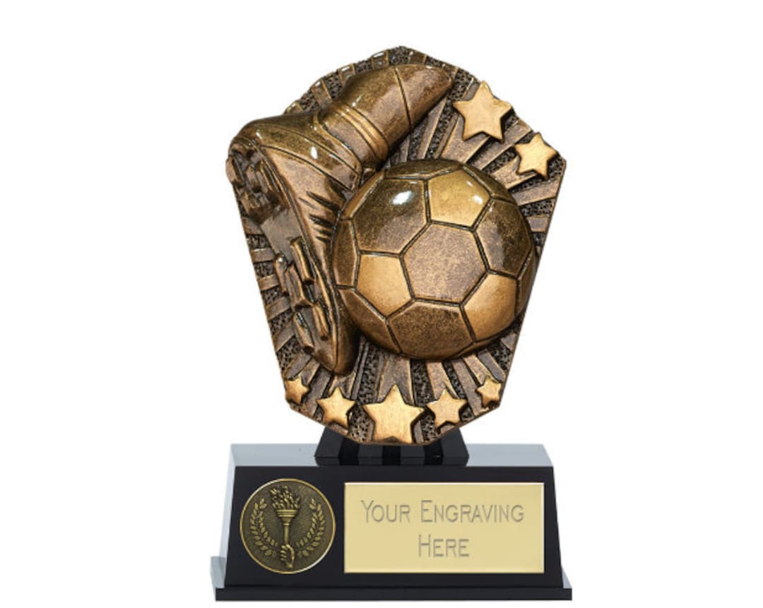 Football Trophy Award - Personalised Engraving - Custom Inserts - Etsy