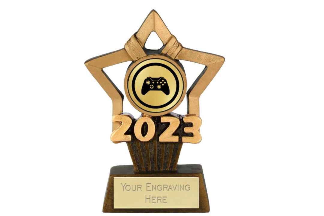 Gaming 2023 Award Personalized Engraving - Etsy