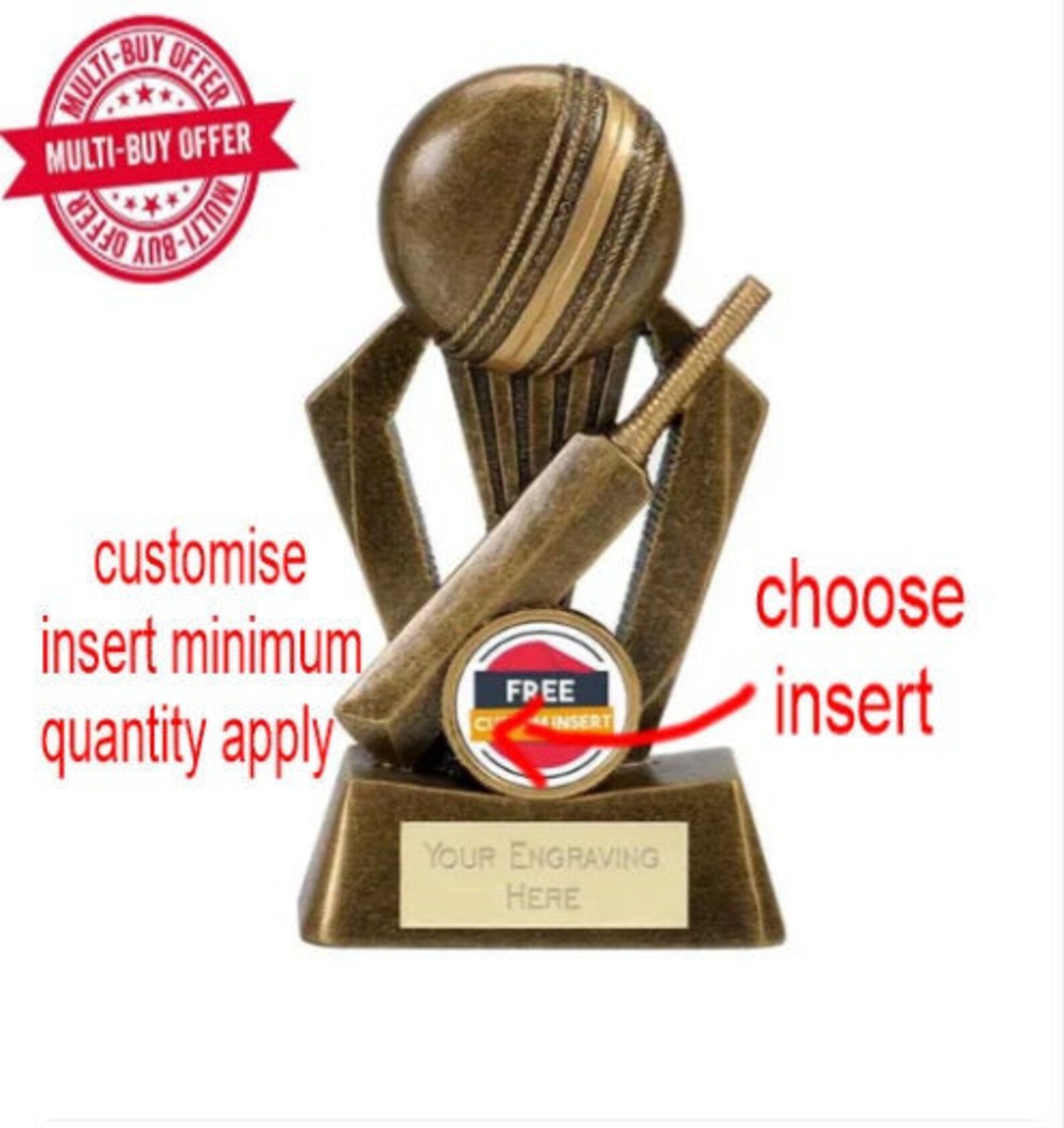 Cricket Trophy Award Trophy Award Trophy Personalised - Etsy