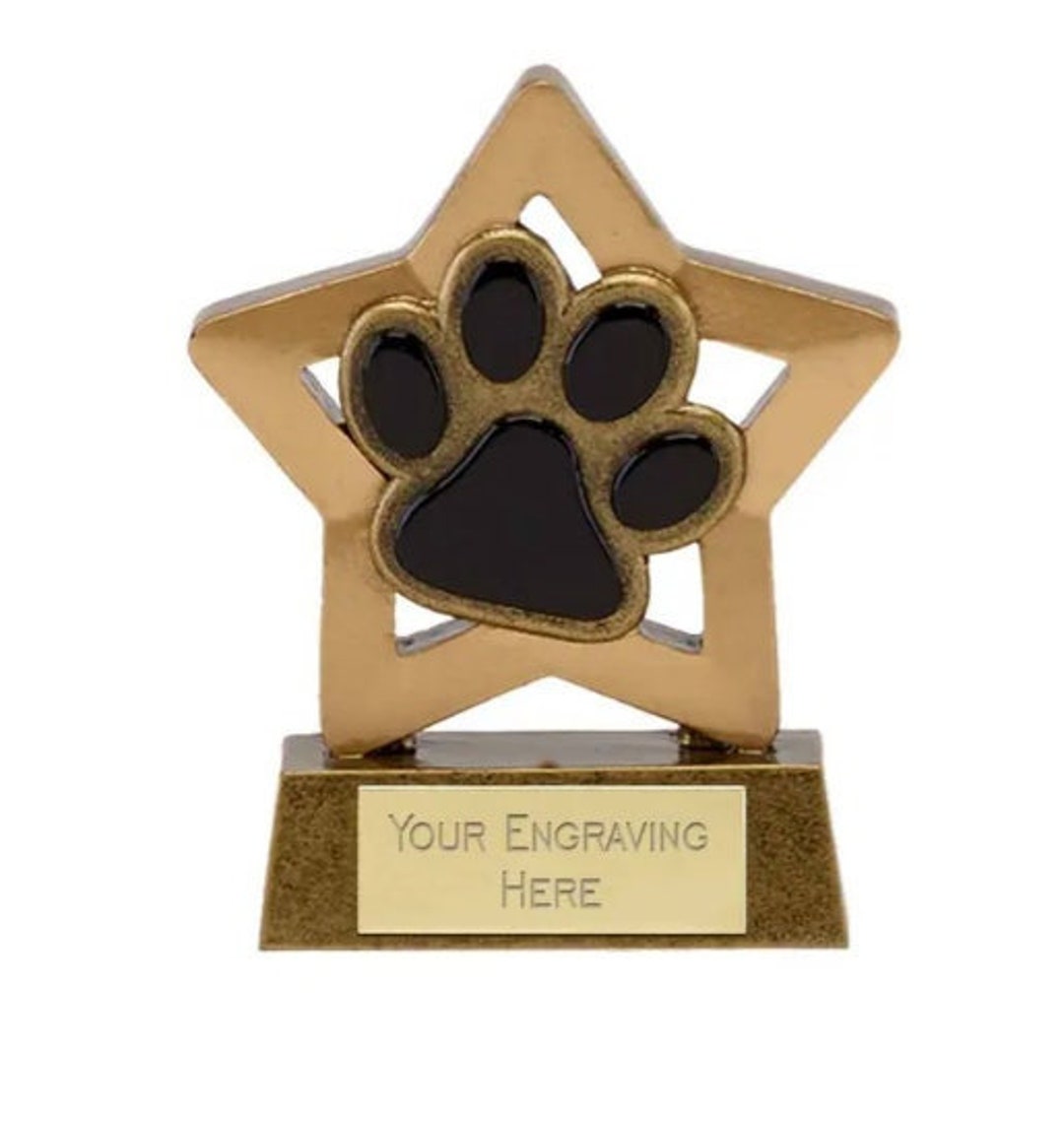 Dog/cat Paw Award 8CM (3 1/4") - Etsy