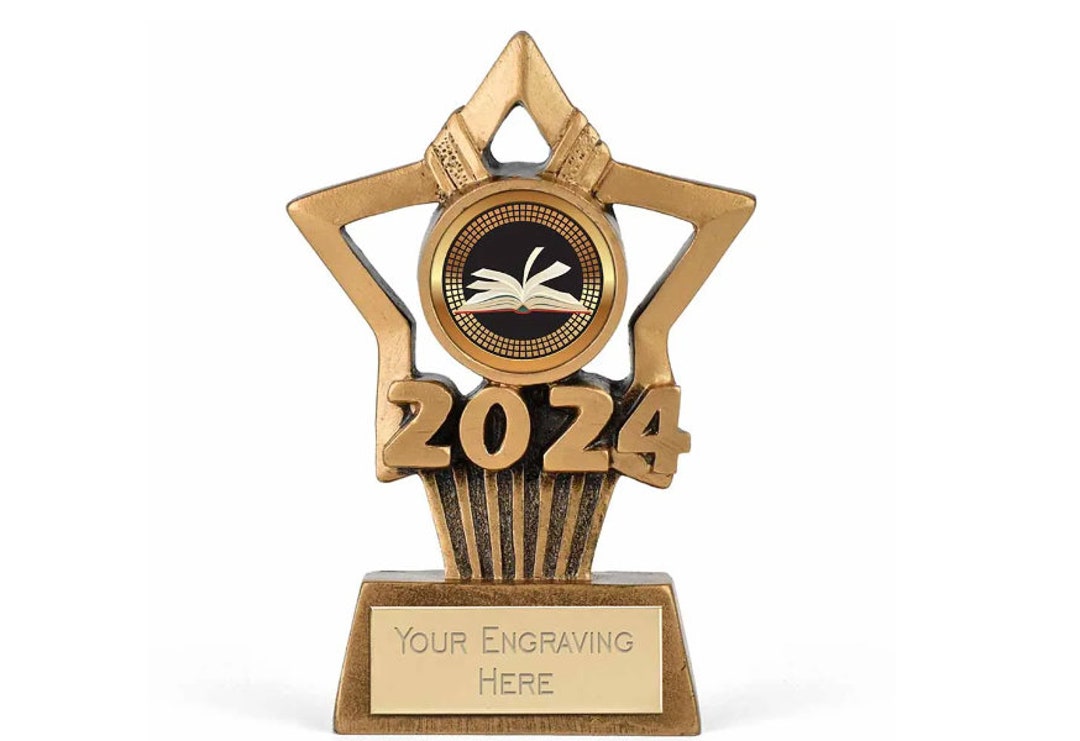 2024 Reading Award Trophy Personalized Engraving - Etsy