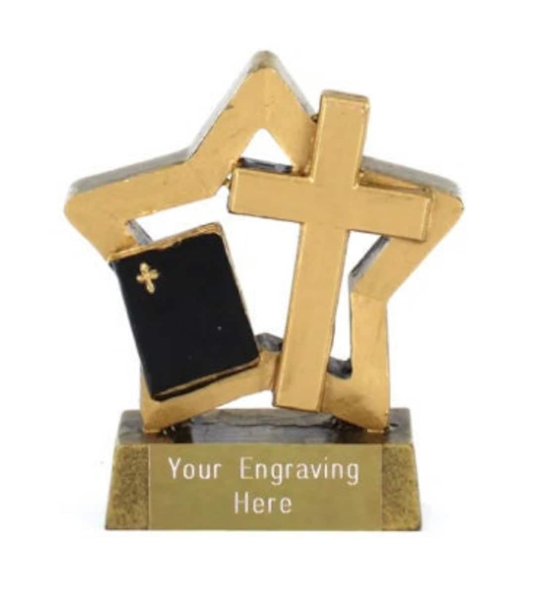 Christianity Award Trophy - Personalized Engraving - Etsy