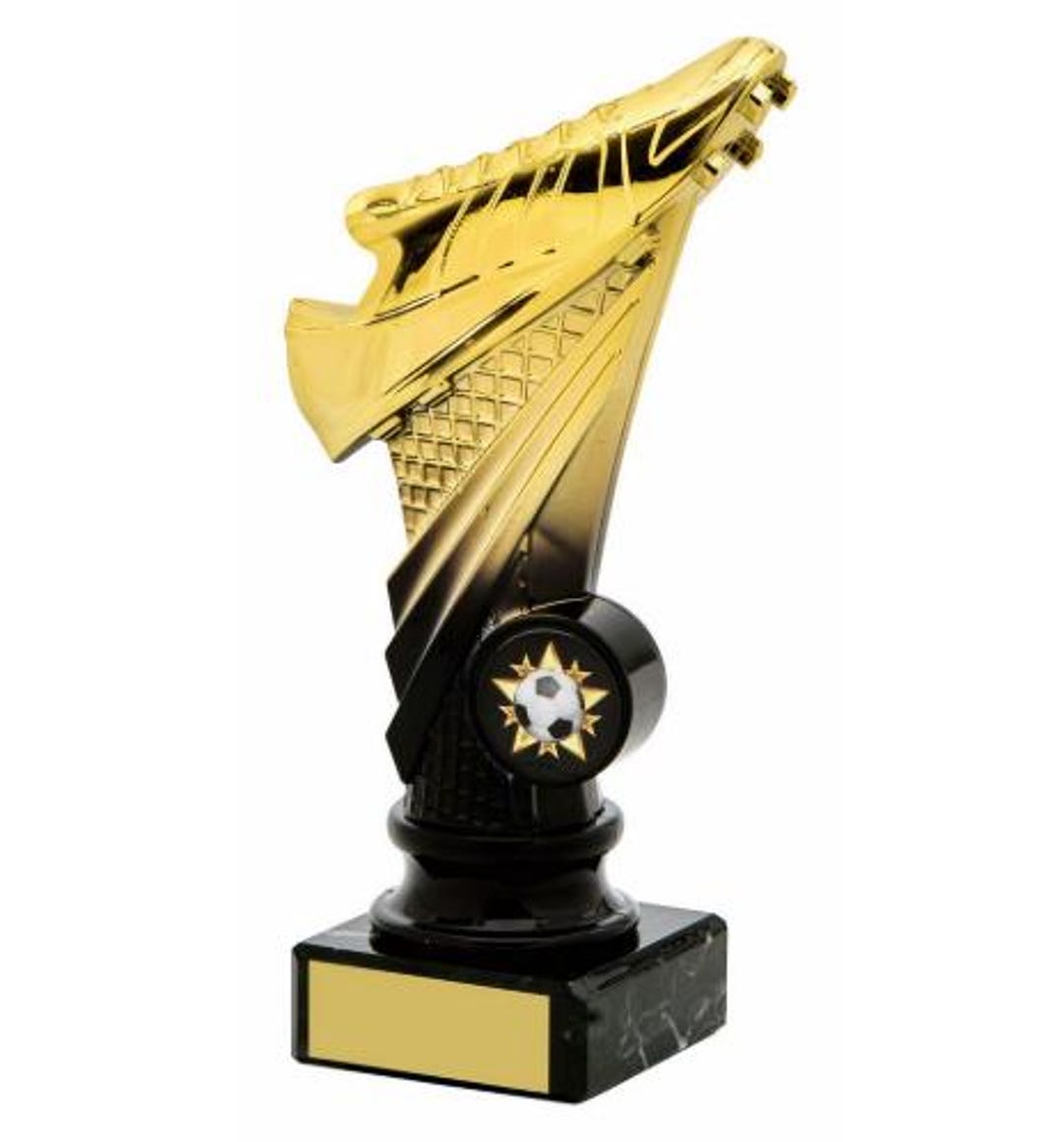 Football Boot Award Trophy - Personalized Engraving - Custom Insert - Etsy