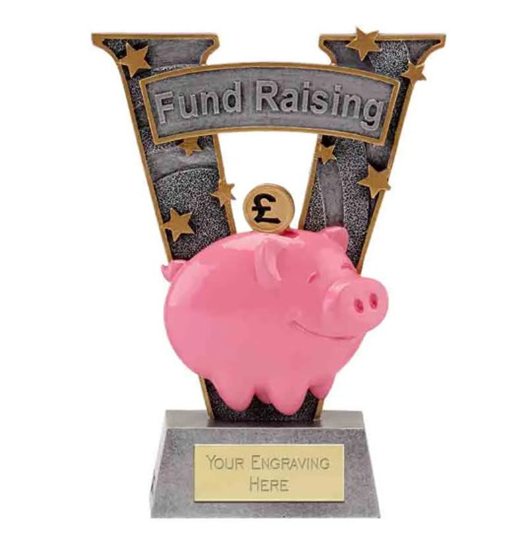 Fundraising Award Trophy - Personalized Engraving - Etsy