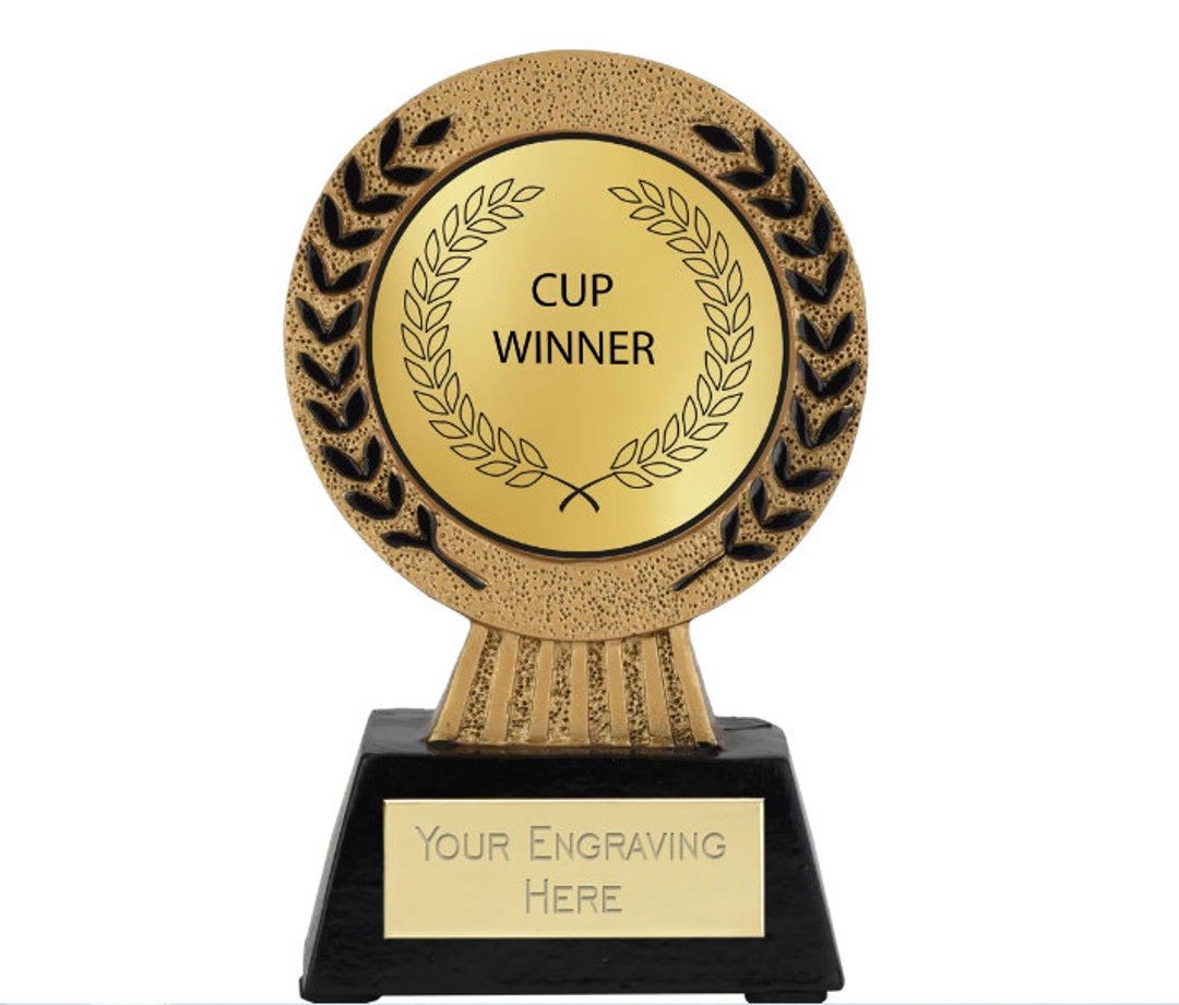 Winner Cup Award Trophy - Personalized Engraving - Etsy