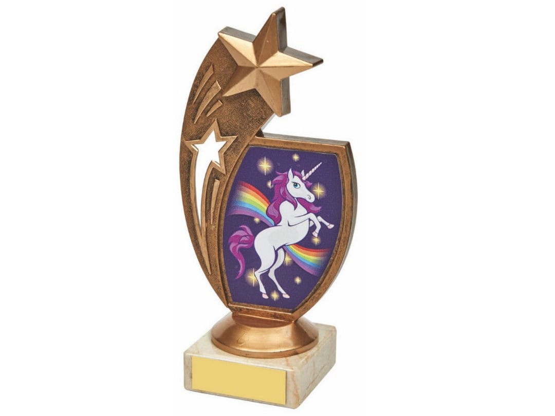 Unicorn Award Trophy Personalized Engraving - Etsy UK