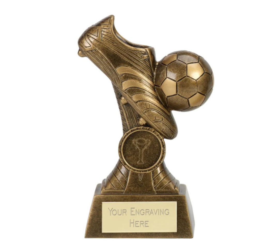 Football Boot Award Trophy- Personalized Engraving - Custom Insert - Etsy