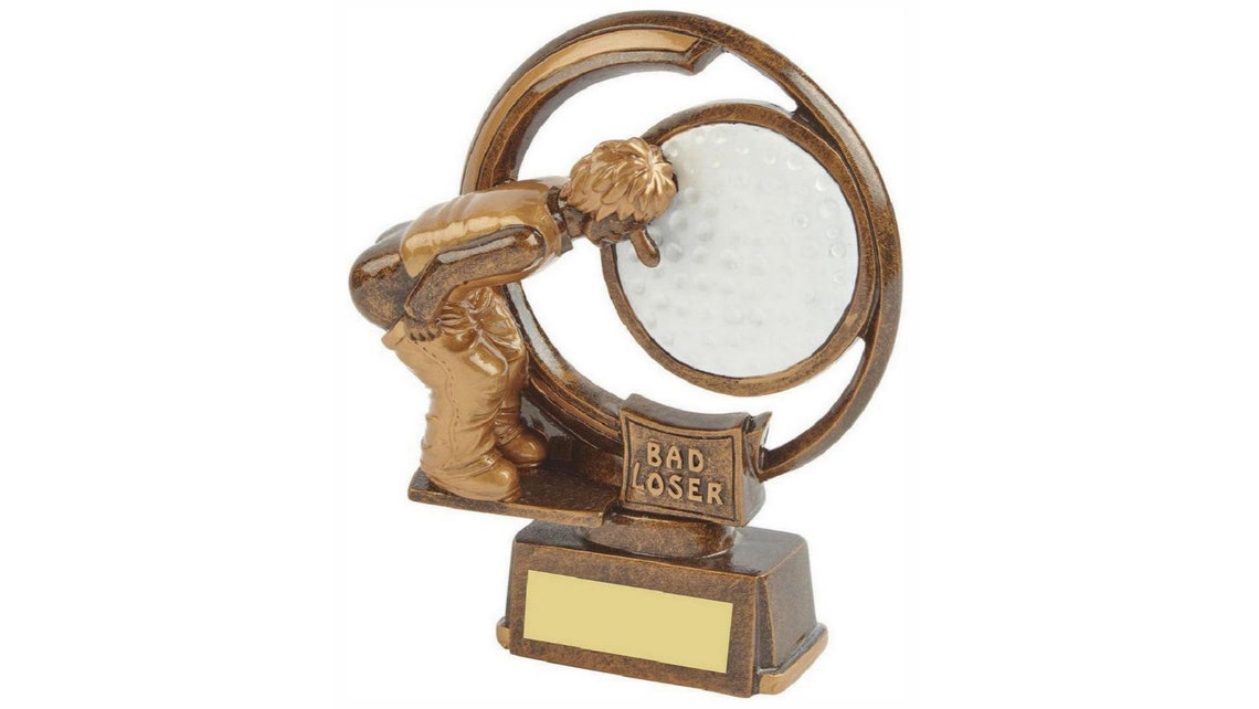 Golf Loser Award Trophy - Personalized Engraving - Etsy